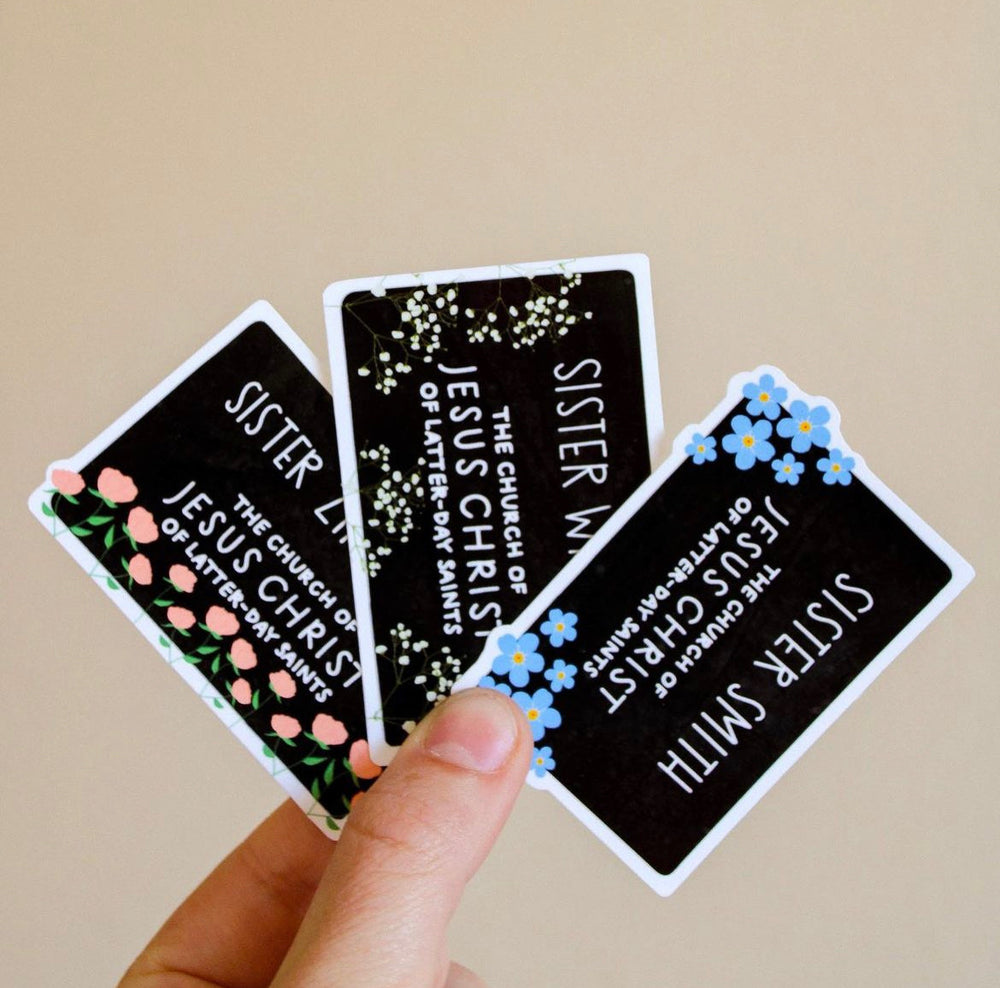 Custom Flower Tag Examples – Sunbeam Stickers